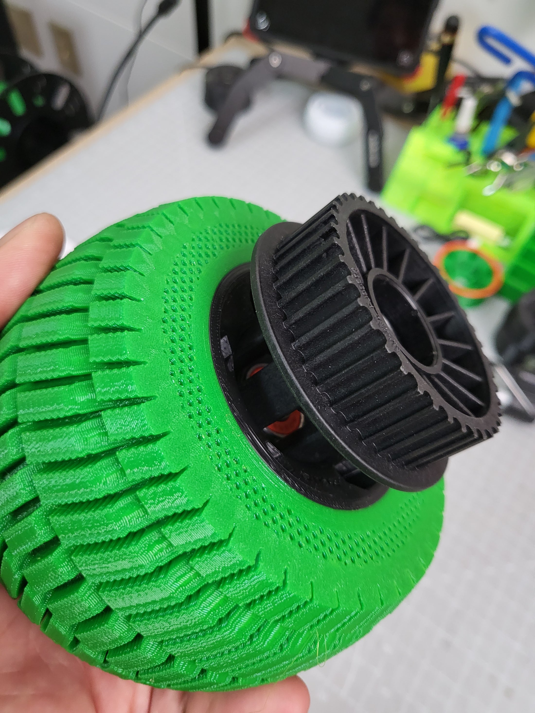 Dr. E 127mm Airless TPU Wheels 3D Print Kit [Personal License] – Dr. E ...